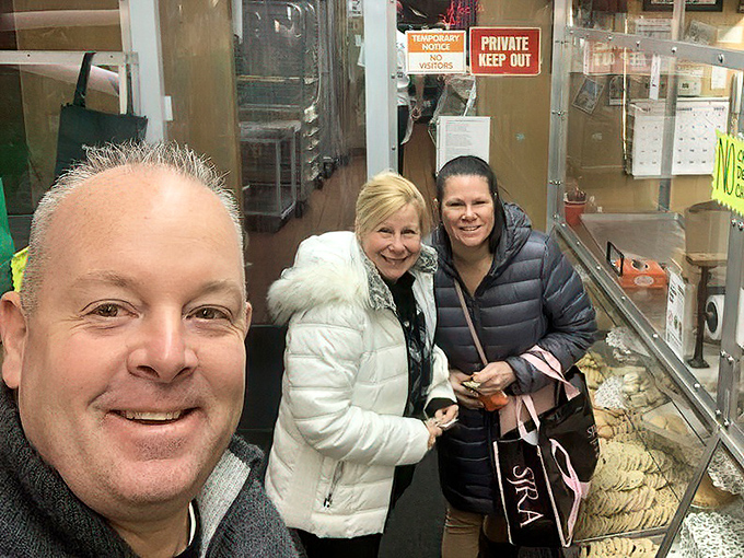 Happy customers clutching their prized Stock's bags like lottery winners&mdash;because in the world of baked goods, they kind of are.