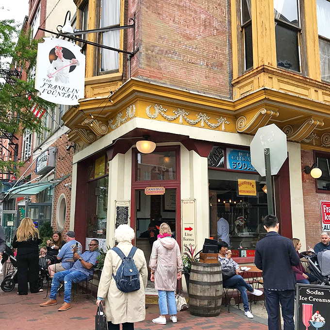 The line outside isn't a deterrent—it's part of the experience. Philadelphians know some things are worth waiting for, especially on sunny afternoons.