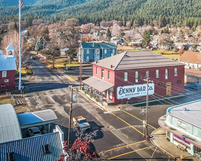 Denny Bar Co. isn't just a clever name – it's where small-batch spirits meet small-town charm in a building that's seen a century of stories.