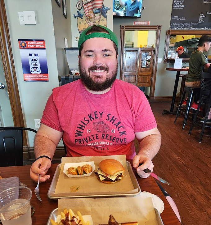 Where burger dreams come true, one perfectly smashed patty at a time &ndash; no fancy tablecloths required.
