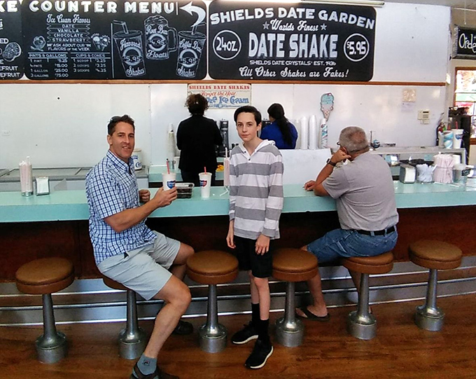 The counter culture at Shields brings together strangers united by their quest for the perfect date shake and stories to share.