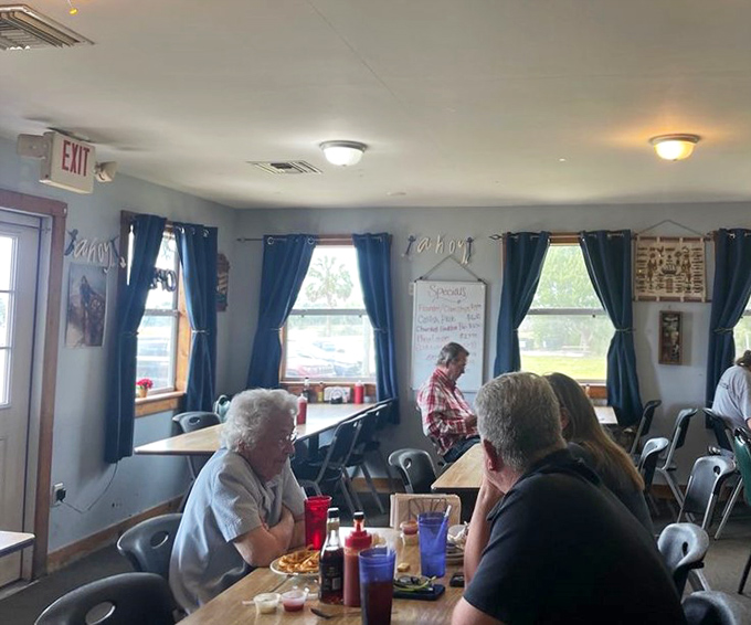 The dining room hums with the satisfied murmurs of locals who've known this secret all along.