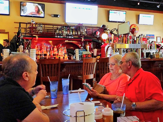 The universal language of BBQ brings folks together. Nothing says "good times" like animated conversations over plates that will need extra napkins.