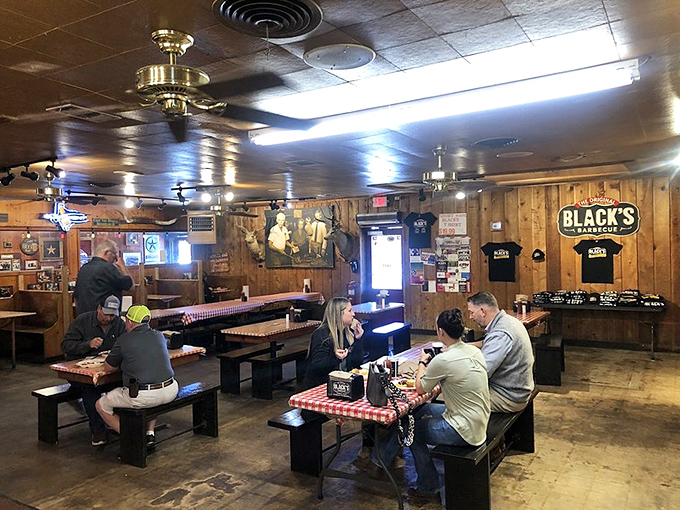 Communal tables where strangers become friends united by the universal language of "mmm" and "pass the sauce, please."