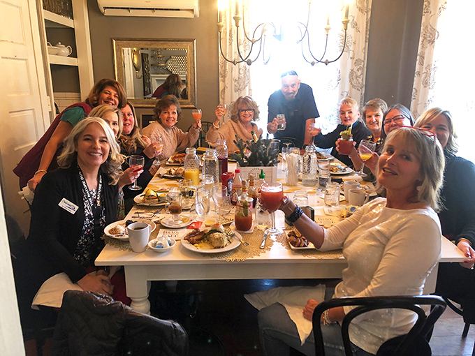 The dining room buzzes with the energy of people who've discovered one of Virginia's best-kept breakfast secrets &ndash; and aren't rushing back to reality.