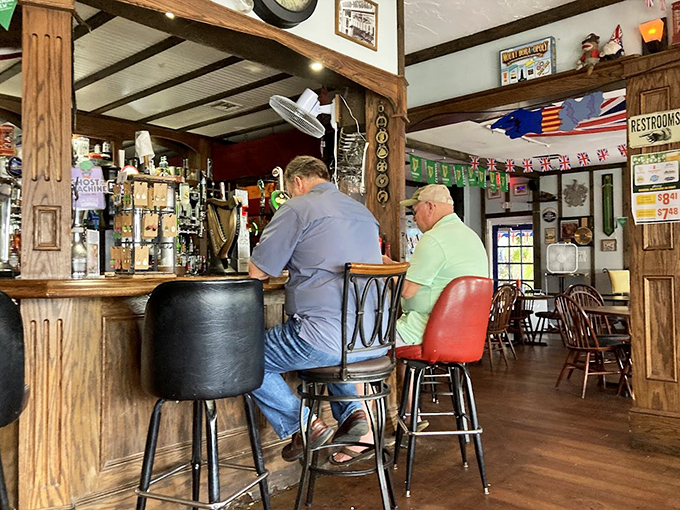 The bar area invites lingering conversations and pint-nursing &ndash; exactly what a proper pub should encourage on a lazy afternoon.