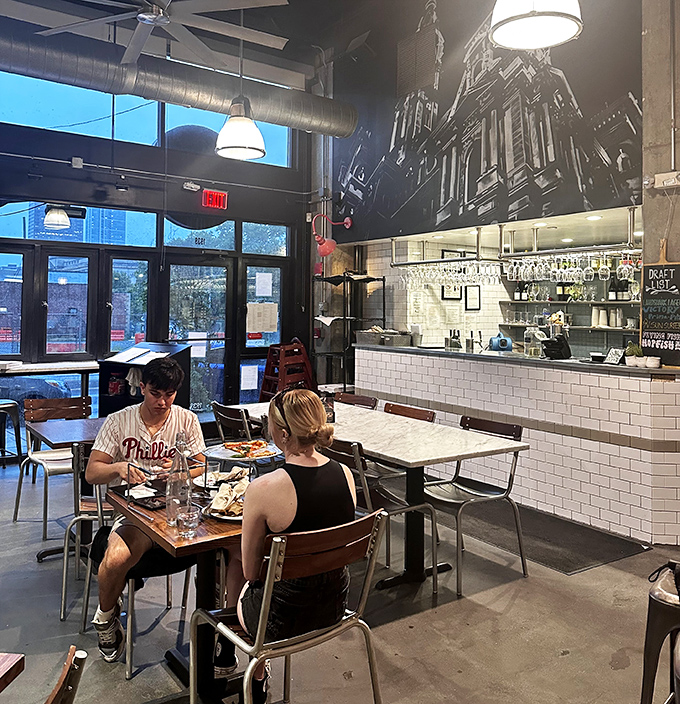 Even Phillies fans pause between bites&mdash;this pizza demands your full attention and gets it, no matter what's happening at Citizens Bank Park.