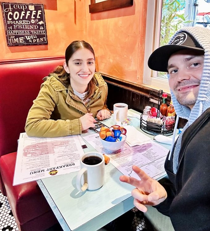 The heart of any great cafe is happy diners sharing coffee, conversation, and the mutual understanding that breakfast is sacred.