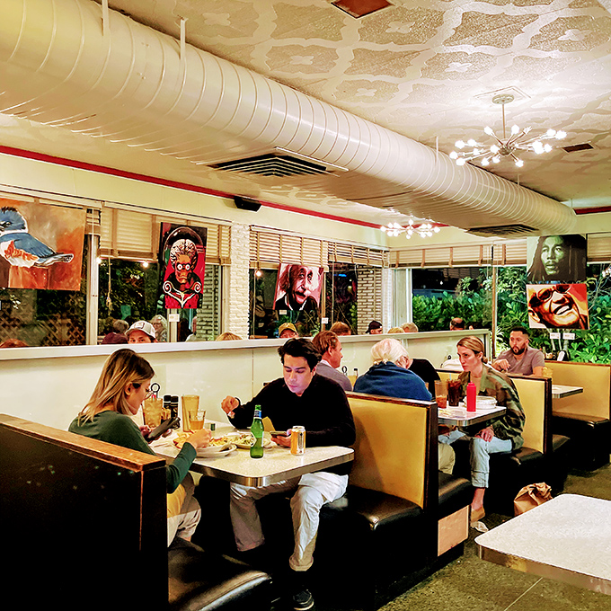 Where locals and tourists find common ground: the mutual appreciation of good food in a booth that's witnessed decades of Florida stories.