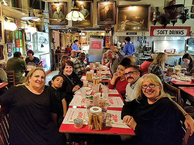 The true measure of a beloved restaurant: tables filled with multi-generational families creating memories over meals that will become the standard against which all future seafood is judged.