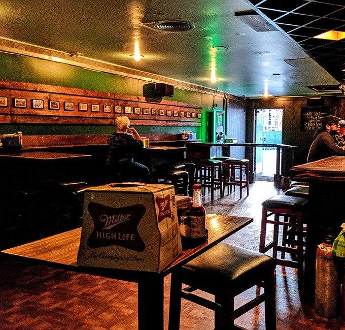 The tavern's warm interior invites lingering conversations and second rounds, where "just one more" becomes the evening's mantra.