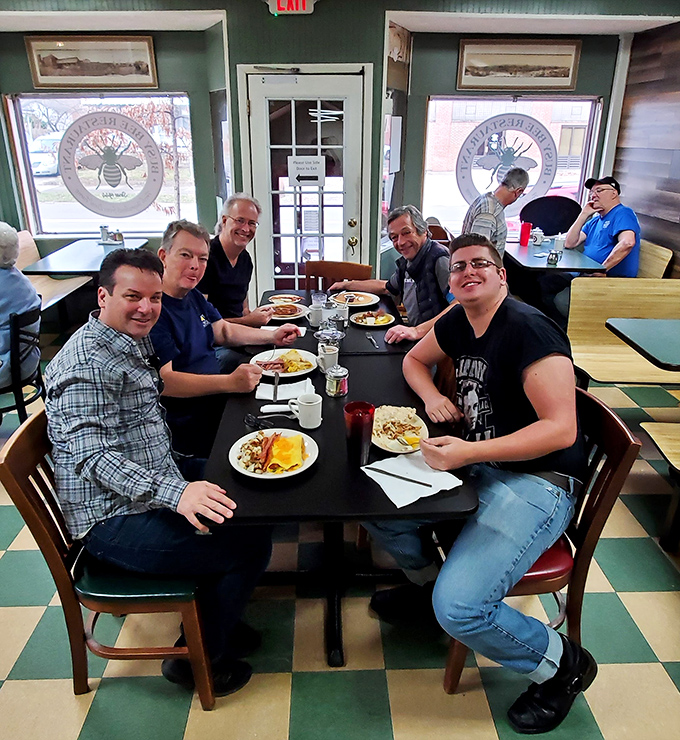 The true measure of any great diner is the community it creates&mdash;tables of friends sharing food and stories in equal measure.