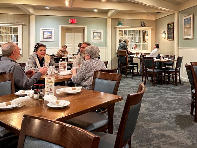 The dining room buzzes with the unmistakable energy of people having the kind of meal they'll be telling their friends about tomorrow.