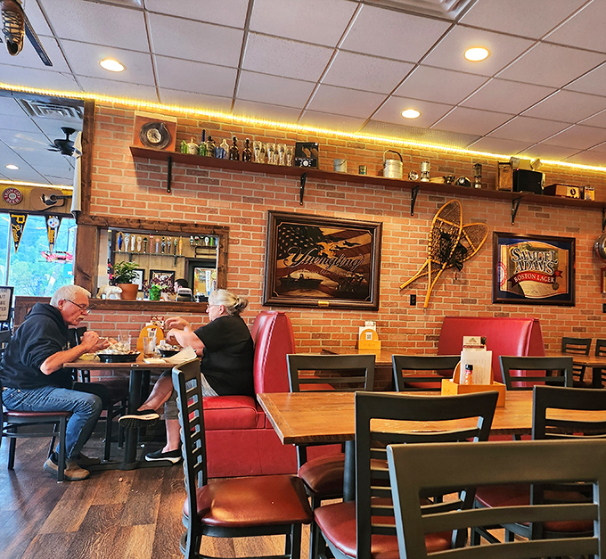 Every restaurant has a story, but it's the regular diners who write new chapters daily against a backdrop of brick walls and comfort food.