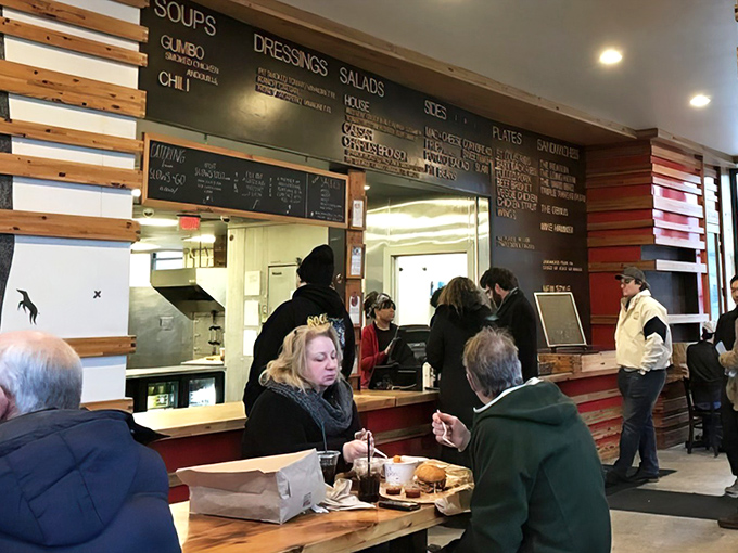 The universal language of barbecue brings Detroiters together. That focused expression? It's called "meat meditation."