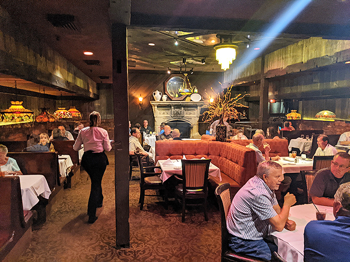 The dining room hums with the symphony of clinking glasses and satisfied murmurs &ndash; the universal soundtrack of good meals happening.