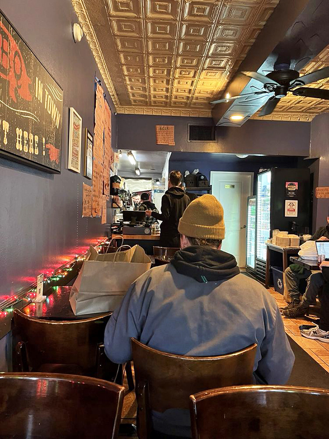 When customers line up like this, you know something magical is happening behind that counter.
