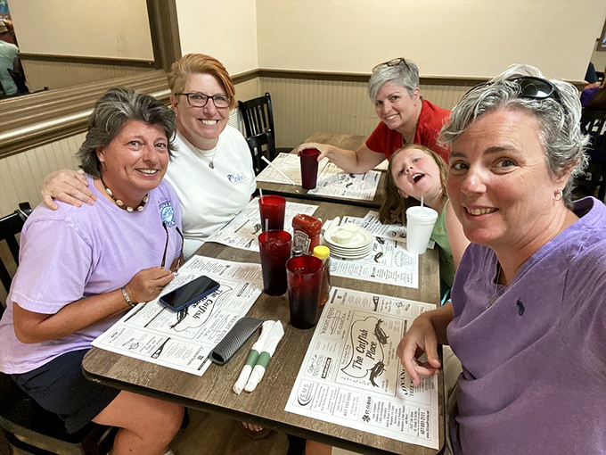 The true measure of a local institution: tables filled with smiling regulars who've been coming here since before Instagram made food photography a competitive sport.