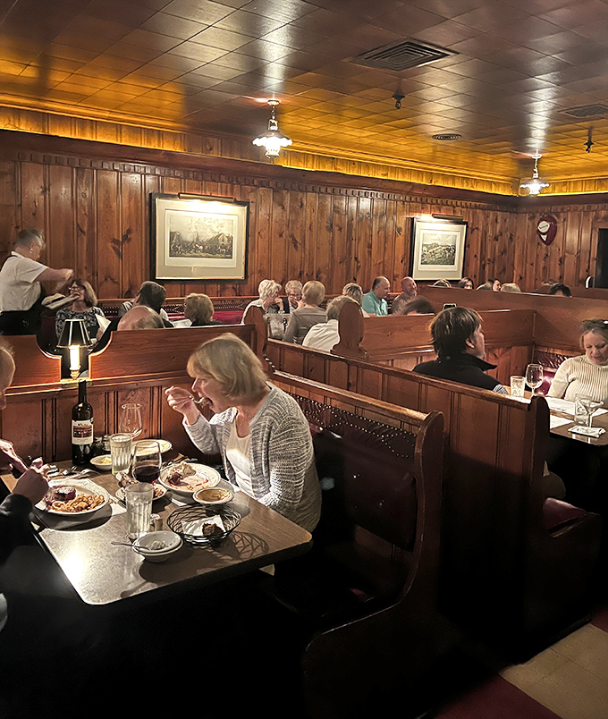 The dining room hums with the satisfied murmurs of patrons who understand that some dining traditions are worth preserving exactly as they are.
