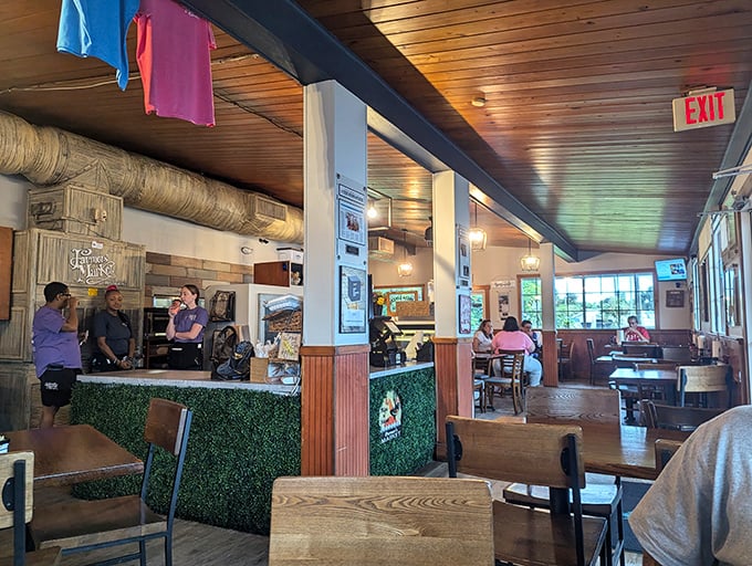 Where ceiling fans spin lazy Southern tales and every table holds promise of a memorable meal.