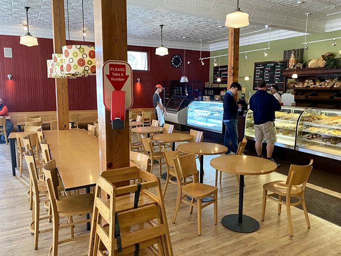 The bakery's interior strikes that perfect balance &ndash; casual enough for everyday visits, special enough to make Tuesday feel like a celebration.