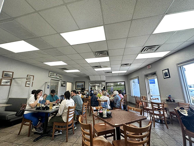 The dining room buzzes with conversation and silverware clinks&mdash;the soundtrack of a beloved local institution where memories are made.