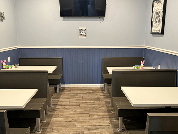 Clean, simple, functional &ndash; like your favorite diner, but with sandwiches that could win awards.