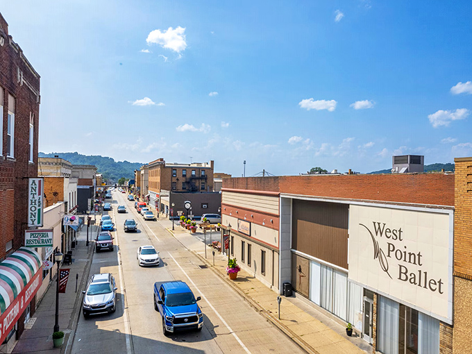 Downtown Coraopolis balances preservation with progress, maintaining its historic brick buildings while welcoming businesses that serve today's residents.
