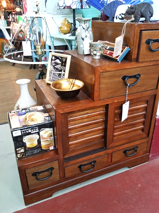This Japanese-inspired cabinet doesn't just store things&mdash;it displays them with the reverence of a museum and the warmth of a family heirloom.