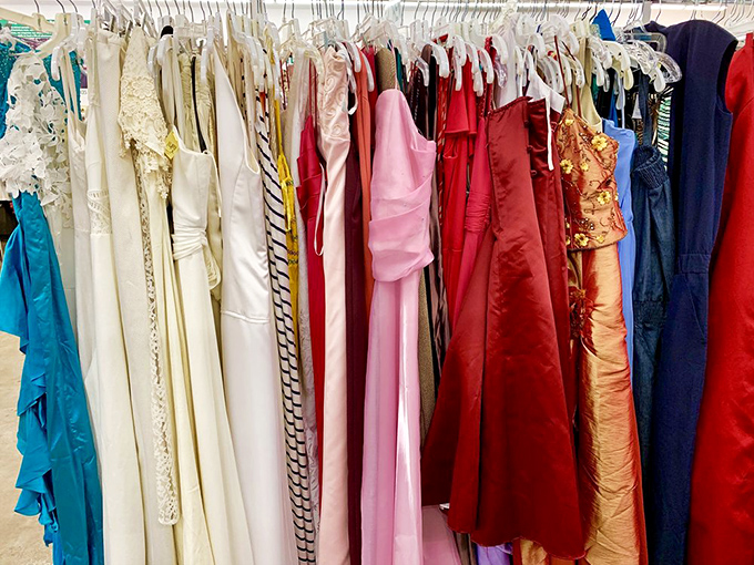 Formal wear that's ready for its second chance to shine. From prom memories to "I need something for a wedding this weekend" emergencies.