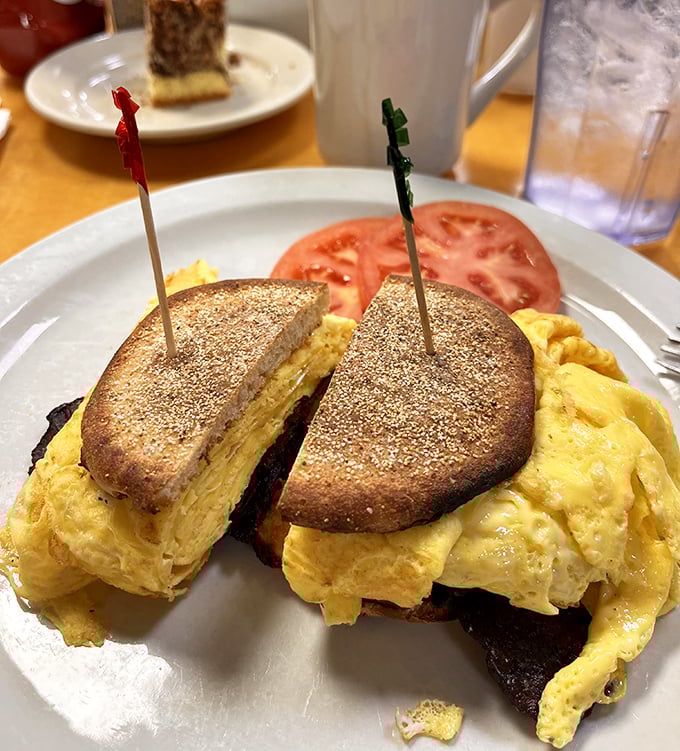 This breakfast sandwich doesn't just start your day&mdash;it sets the bar so high your lunch will need therapy to compete.
