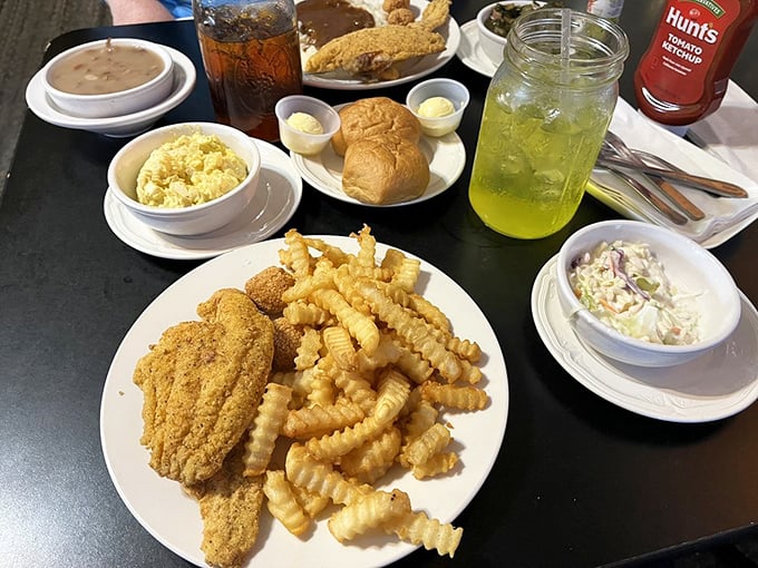Catfish and crinkle fries &ndash; the Southern equivalent of fish and chips that would make even a British pub-goer nod in respect.