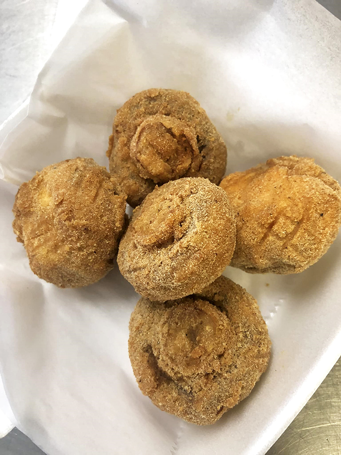 These aren't your average mushrooms&mdash;they're little umami bombs, transformed through the magical alchemy of perfect breading and hot oil into addictive bites.