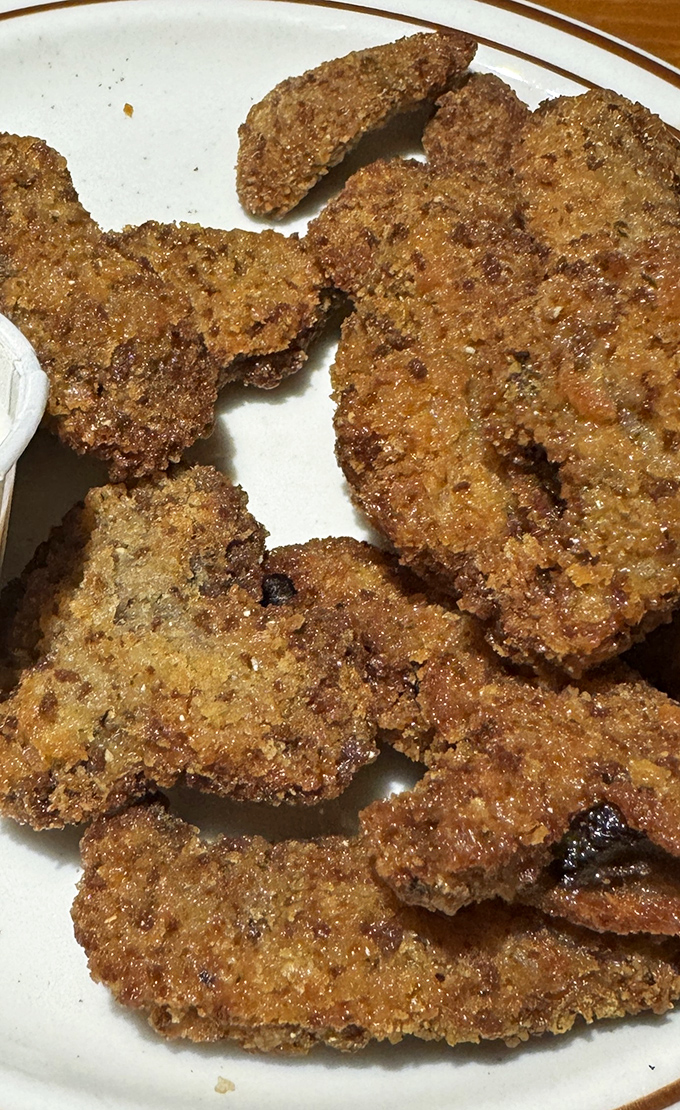 Golden-brown perfection that proves The Steak Inn isn't just about beef. These crispy morsels could convert even the most dedicated steak enthusiast.