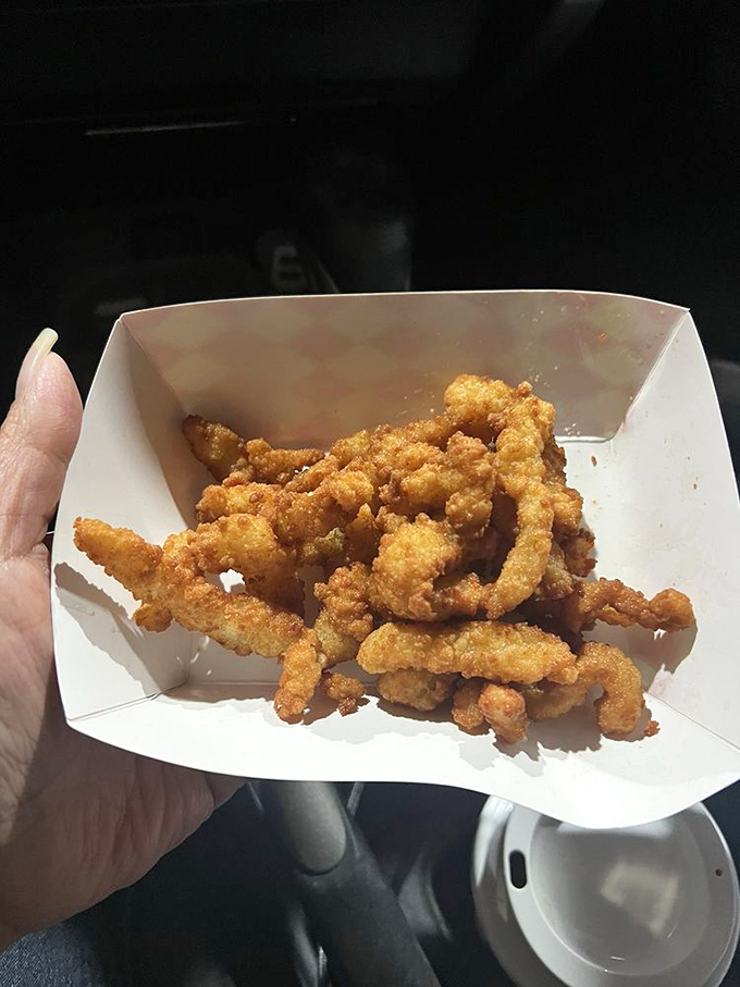 These golden-fried clams are the unsung heroes of the menu&mdash;crispy, tender little morsels that deserve their own fan club.