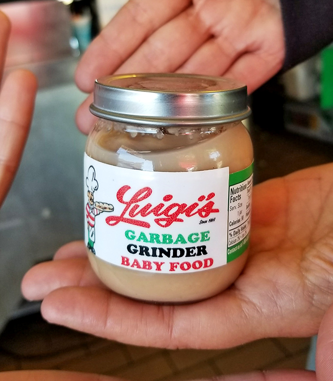 Even baby food gets the Luigi's treatment - because good taste should start early in life.