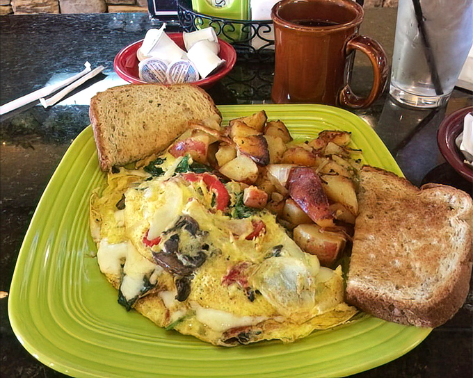 This garden omelet doesn't just bring the farm to your table&mdash;it brings the entire farmers' market, wrapped in perfectly cooked eggs.