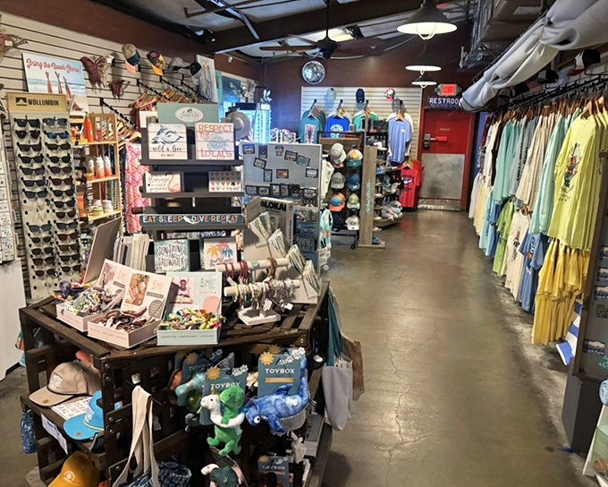 Beyond seafood lies a treasure trove of coastal memorabilia&mdash;the kind of place where your souvenir t-shirt comes with a side of authentic Keys charm.