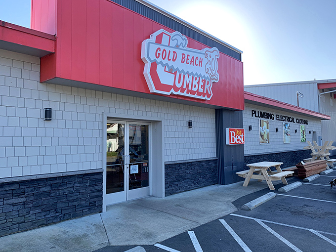 Every small town needs its hardware store. Gold Beach Lumber is where weekend projects begin and neighborly advice flows freely.