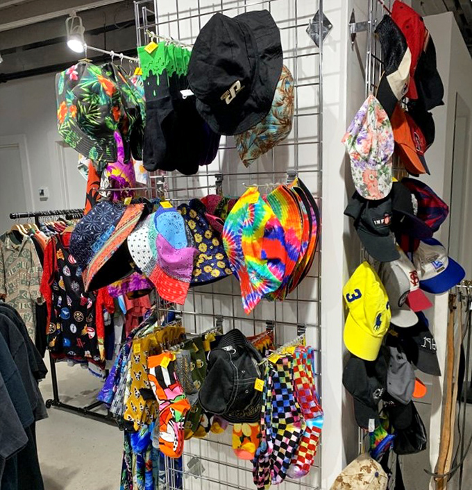 Hat heaven! From tie-dye bucket hats to classic baseball caps, headwear options that say "I'm stylish" not "I'm hiding a bad hair day."