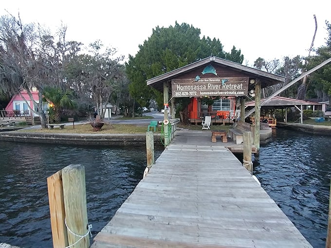 Rustic riverside retreats where the biggest decision involves choosing between grouper and stone crab.