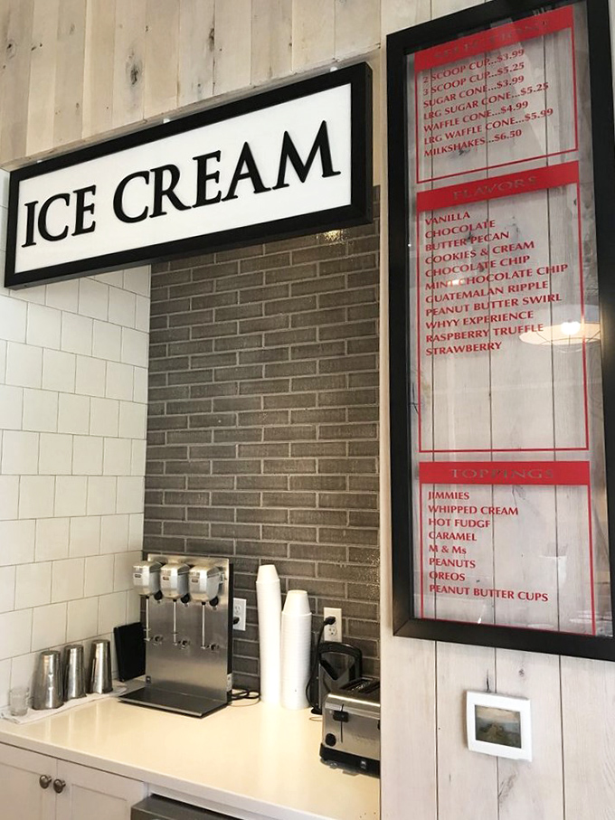 Beyond donuts lies another sweet frontier—an ice cream station that extends your sugar journey into new territory.
