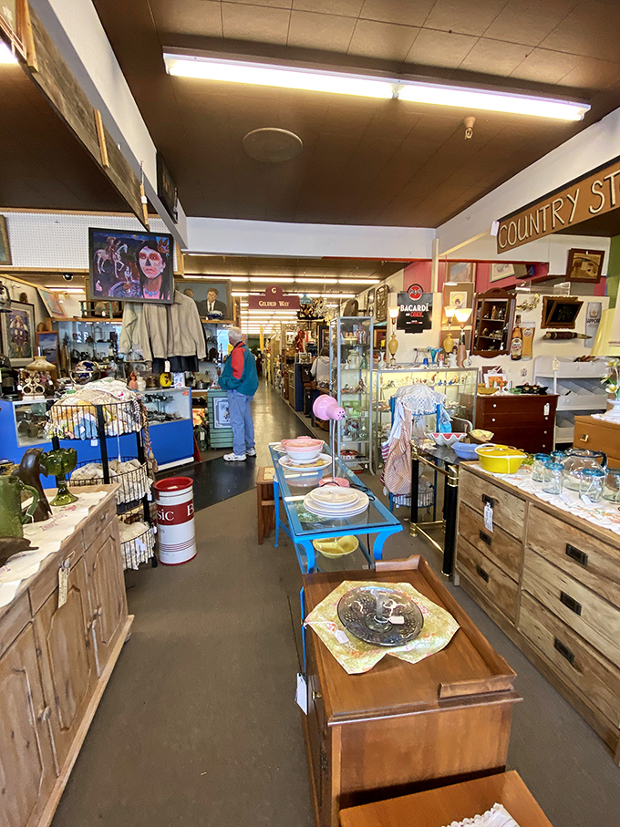 Wander these aisles and you'll find yourself traveling through time without the inconvenience of a DeLorean or flux capacitor.