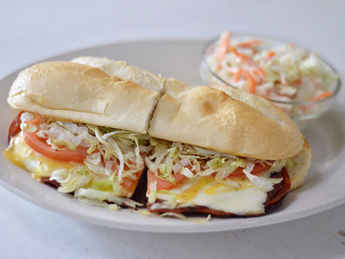 This sandwich isn't messing around &ndash; loaded with fresh ingredients and served with a side of small-town hospitality.