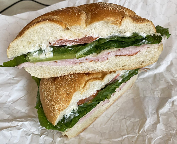 This sandwich isn't trying to be Instagram-famous; it's the reliable friend who's always there when you need comfort between two slices of bread.