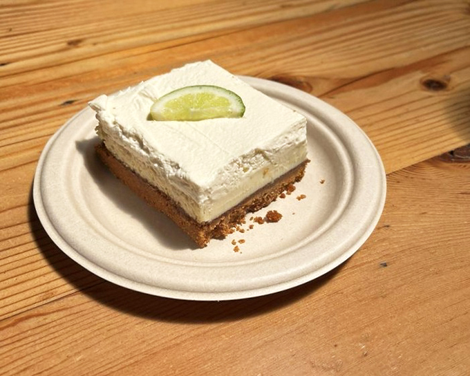 Key lime pie that strikes the perfect balance between tart and sweet. The ideal palate cleanser after a barbecue feast.