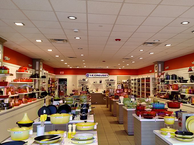 Le Creuset's rainbow of cookware makes even non-cooks contemplate cassoulet. Suddenly everyone's a French chef when the pots are this pretty.