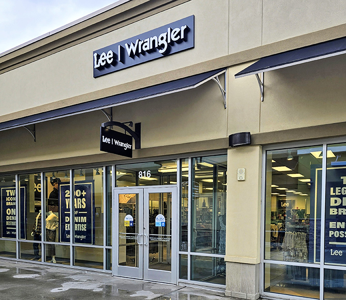 Lee Wrangler's denim paradise proves that good jeans, like good genes, never go out of style.