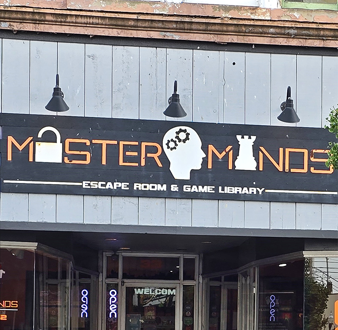 Masterminds Escape Room proves small towns can trap you intellectually, not just conversationally when you run into your former high school teacher.