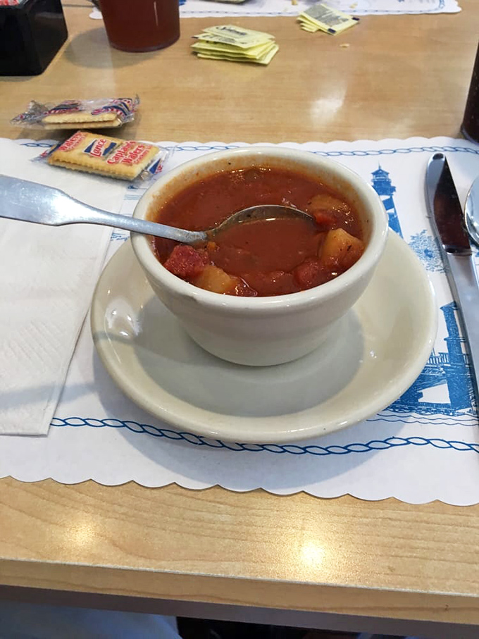 Minorcan clam chowder with that signature datil pepper heat&mdash;Florida's answer to New England, and possibly the better comeback.